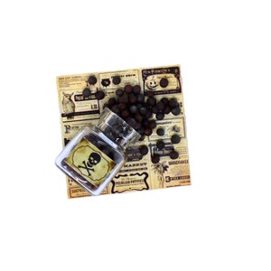 Miniature Halloween Spilled Potion Herbs Misty Potion Potions Witch ...
