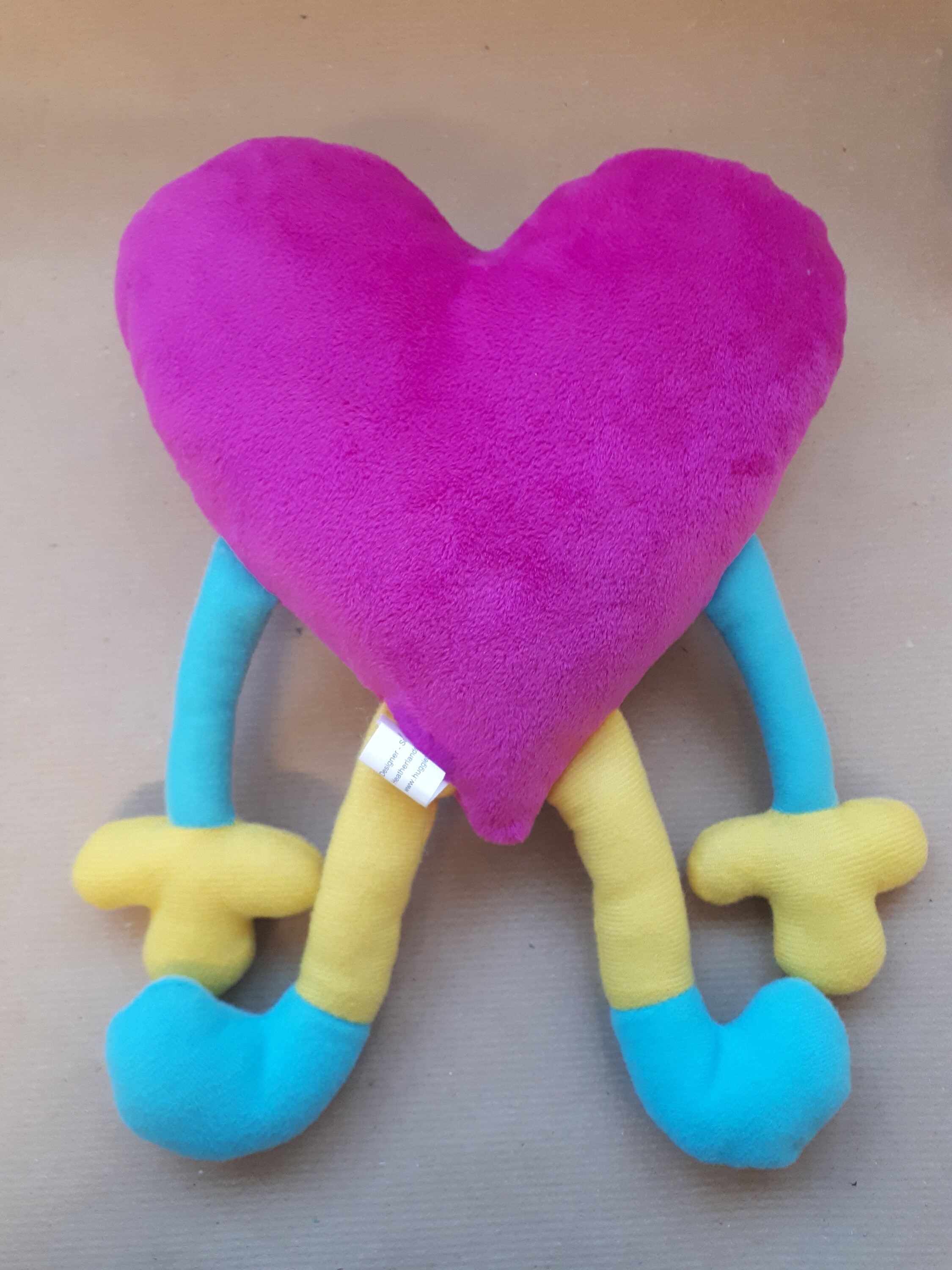 Huggable Soft Heart Plushie - Etsy