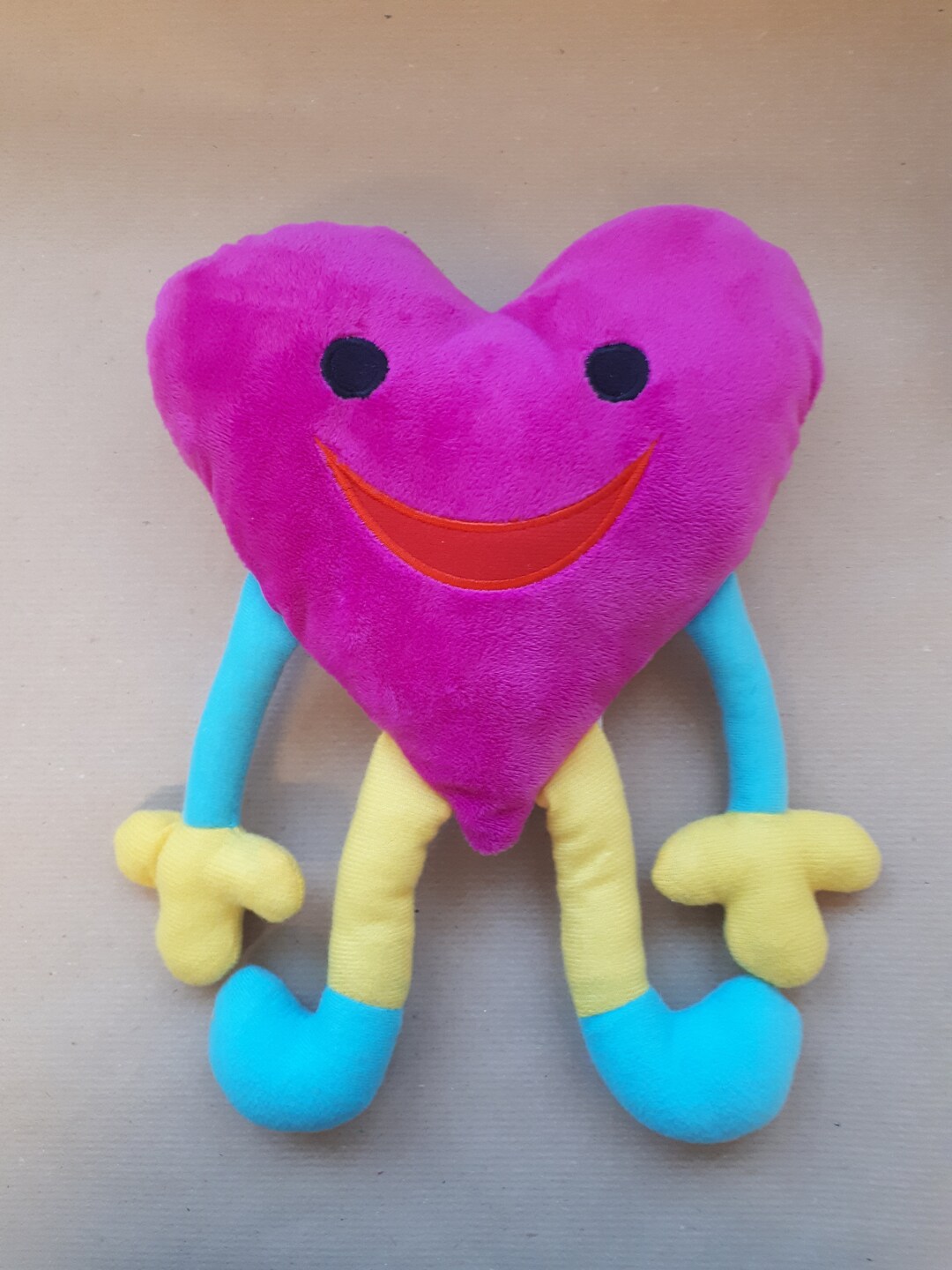 Huggable Soft Heart Plushie - Etsy