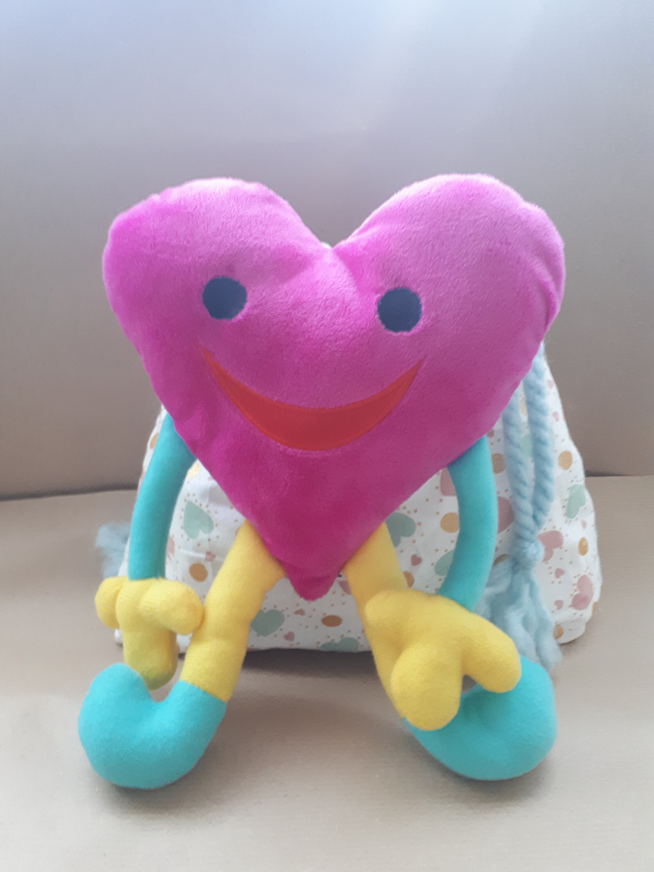 Huggable Soft Heart Plushie - Etsy