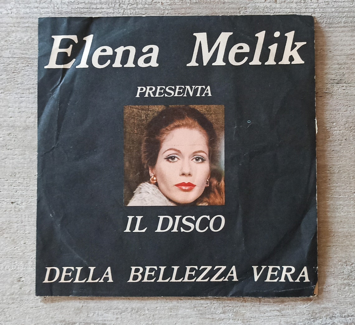 Record elena Melik Il Disco Della Bellezza Vera - Etsy