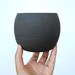 Black Clay Pot With Natural Texture. Perfect Shape for a Plant Hanger ...