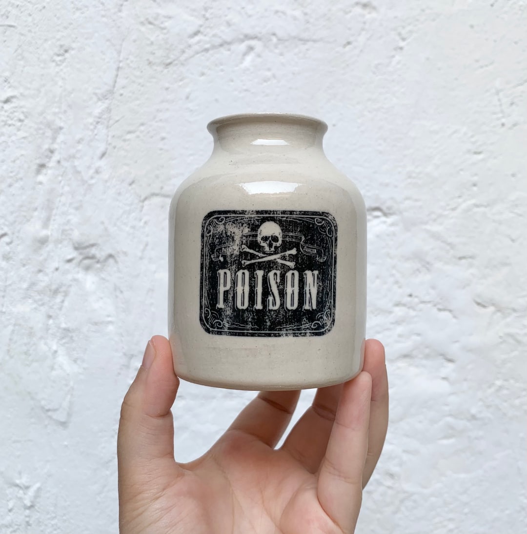 Halloween Bottle/vase poison - Etsy