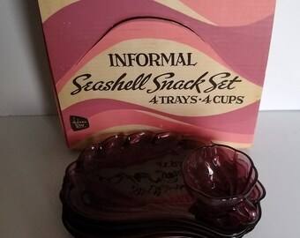 Seashell Snack Set | Etsy