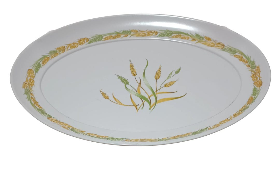 BROOKPARK Melmac Wheat Pattern 21" Platter! - Etsy
