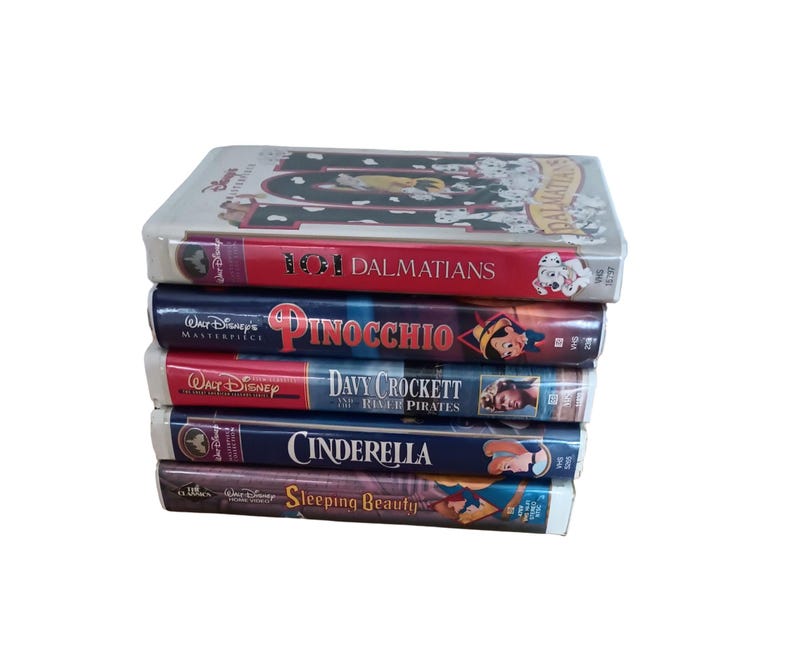5 Vintage Children's Classics VHS Tapes! - Etsy
