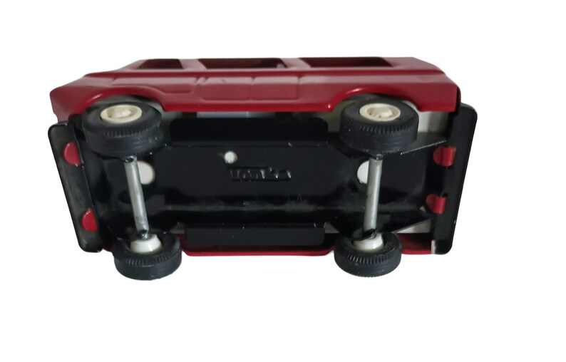 1970's TONKA Cast Iron Red Minivan! - Etsy