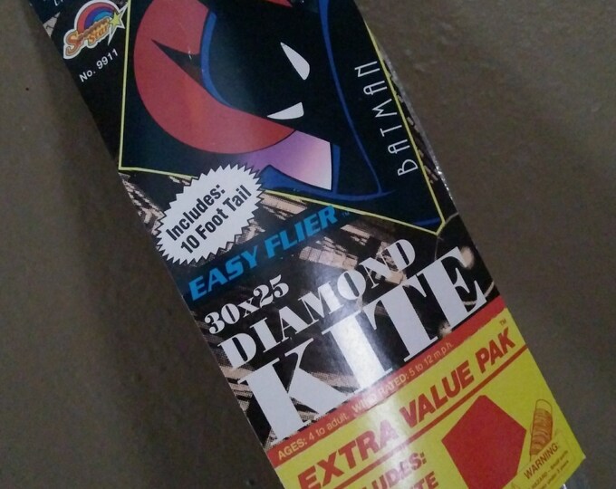 New Vintage! 1993 BATMAN Kite! - Etsy