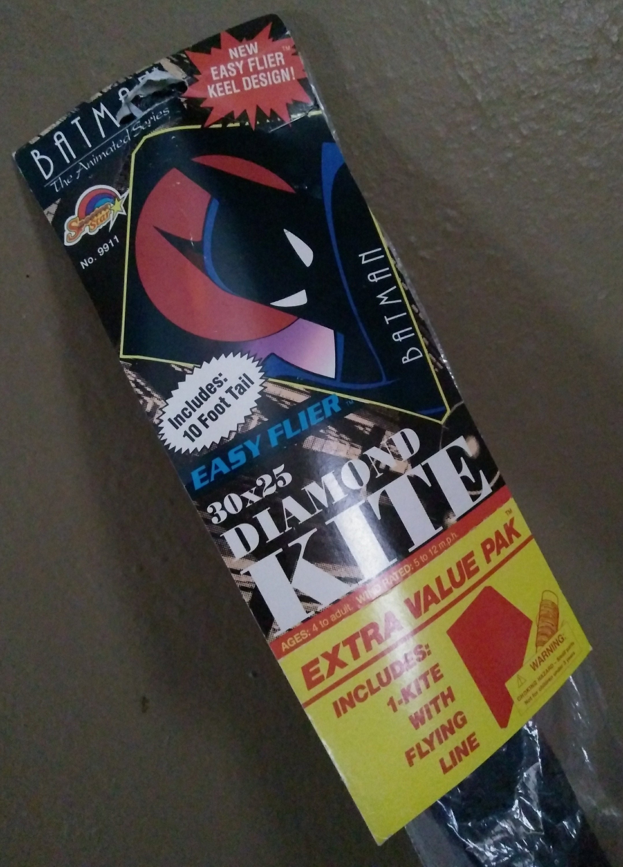 New Vintage 1993 BATMAN Kite - Etsy