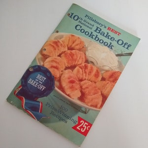 1950's Pillsbury's Bake-off Cookbook - Etsy