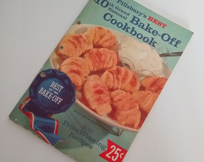 1950's Pillsbury's Bake-off Cookbook! - Etsy