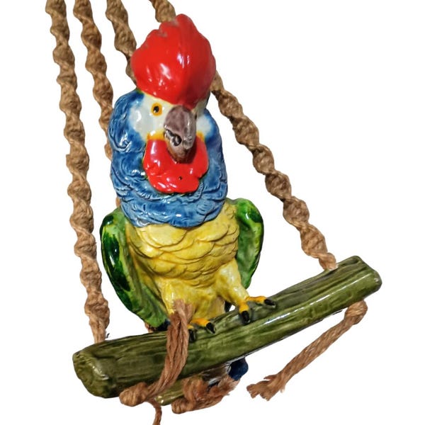 Parrot Planter - Etsy