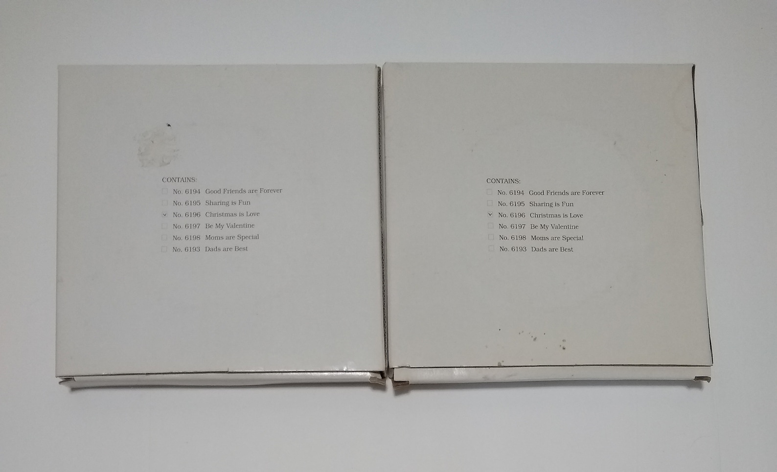 Set of Two 1991 Watkins Country Kids christmas is - Etsy