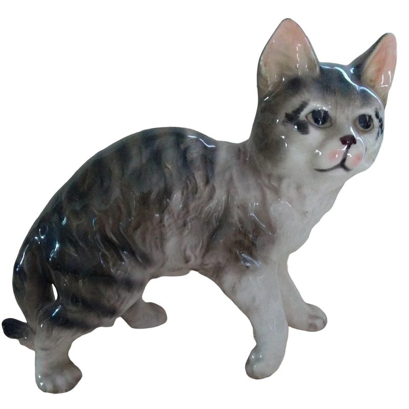 Japanese Cat Figurines - Etsy