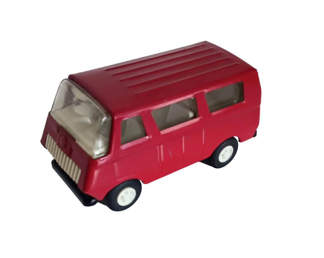 1970's TONKA Cast Iron Red Minivan! - Etsy