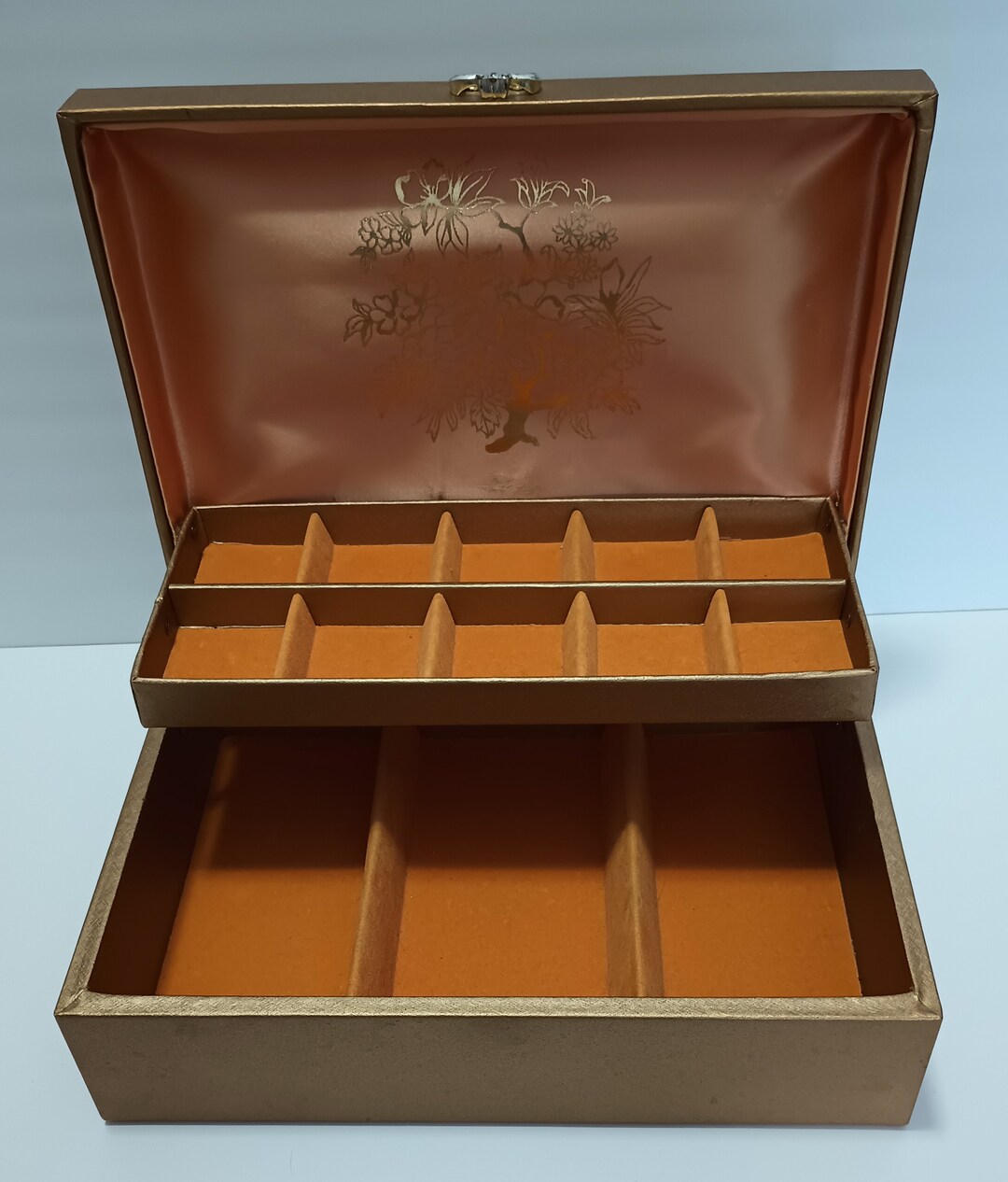 Elegant Lady Buxton Gold Jewelry Box - Etsy