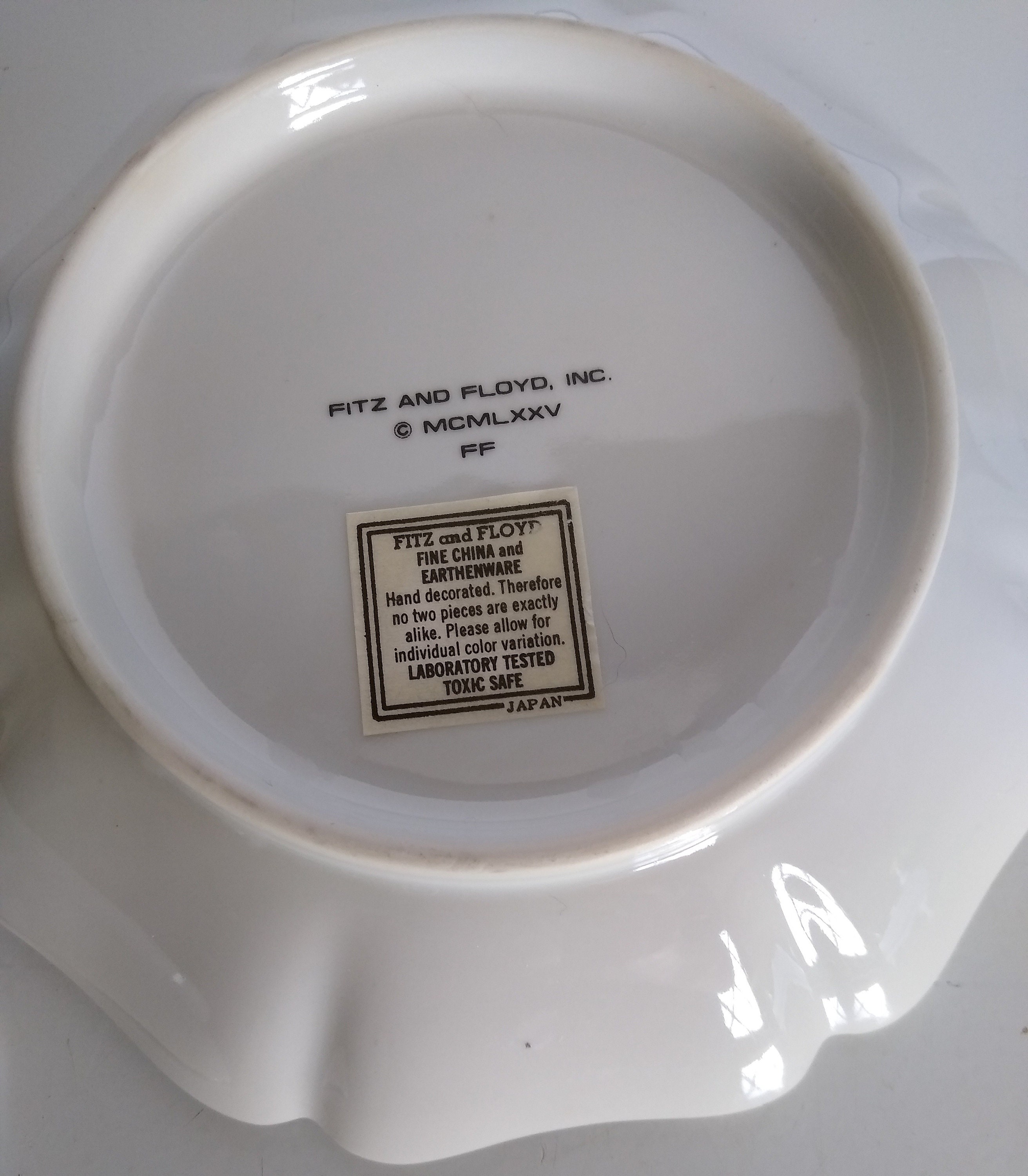 1975 Fitz and Floyd Shell Berry Bowls - Etsy