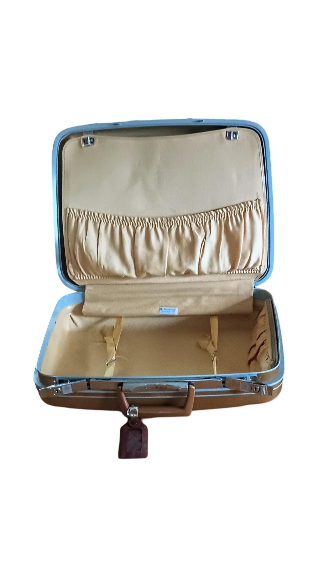 20" Samsonite Silhouette Light Brown Hardshell Suitcase! - Etsy