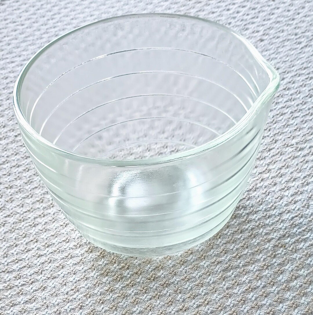1950's Pyrex/westinghouse 6-cup Glass Batter Bowl With Spout! - Etsy