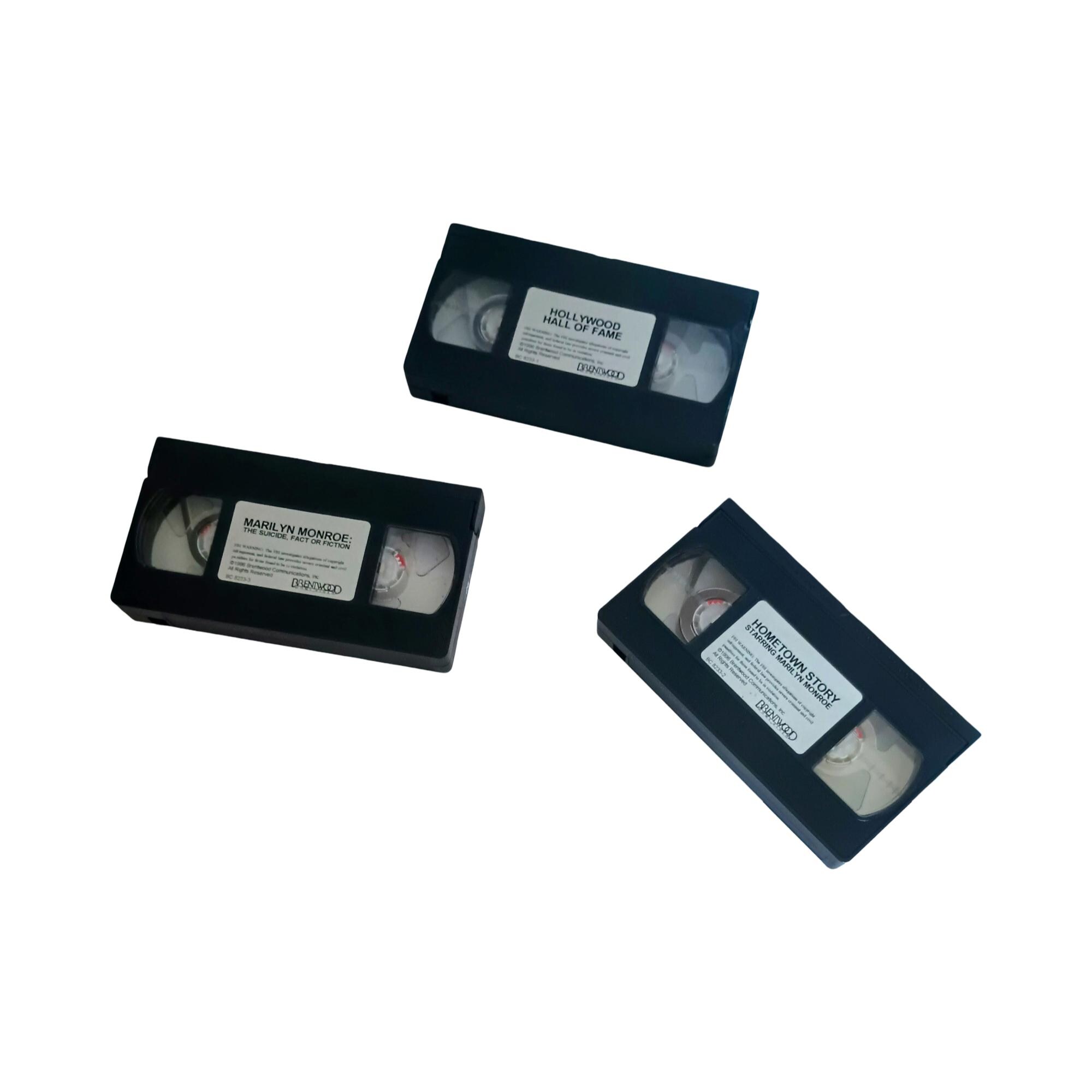 1996 Marilyn Monroe 'memories & Mysteries' VHS Boxed Set! - Etsy