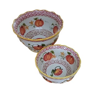 Beautiful Temptations Old World Harvest Pumpkin 3 QT Covered Casserole ...