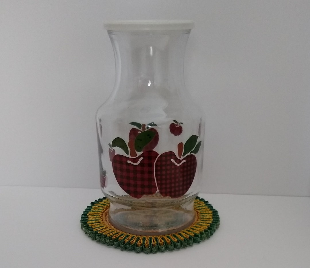 Anchor Hocking Glass Pitcher - Etsy