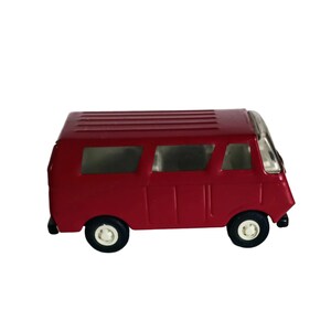 1970's TONKA Cast Iron Red Minivan! - Etsy