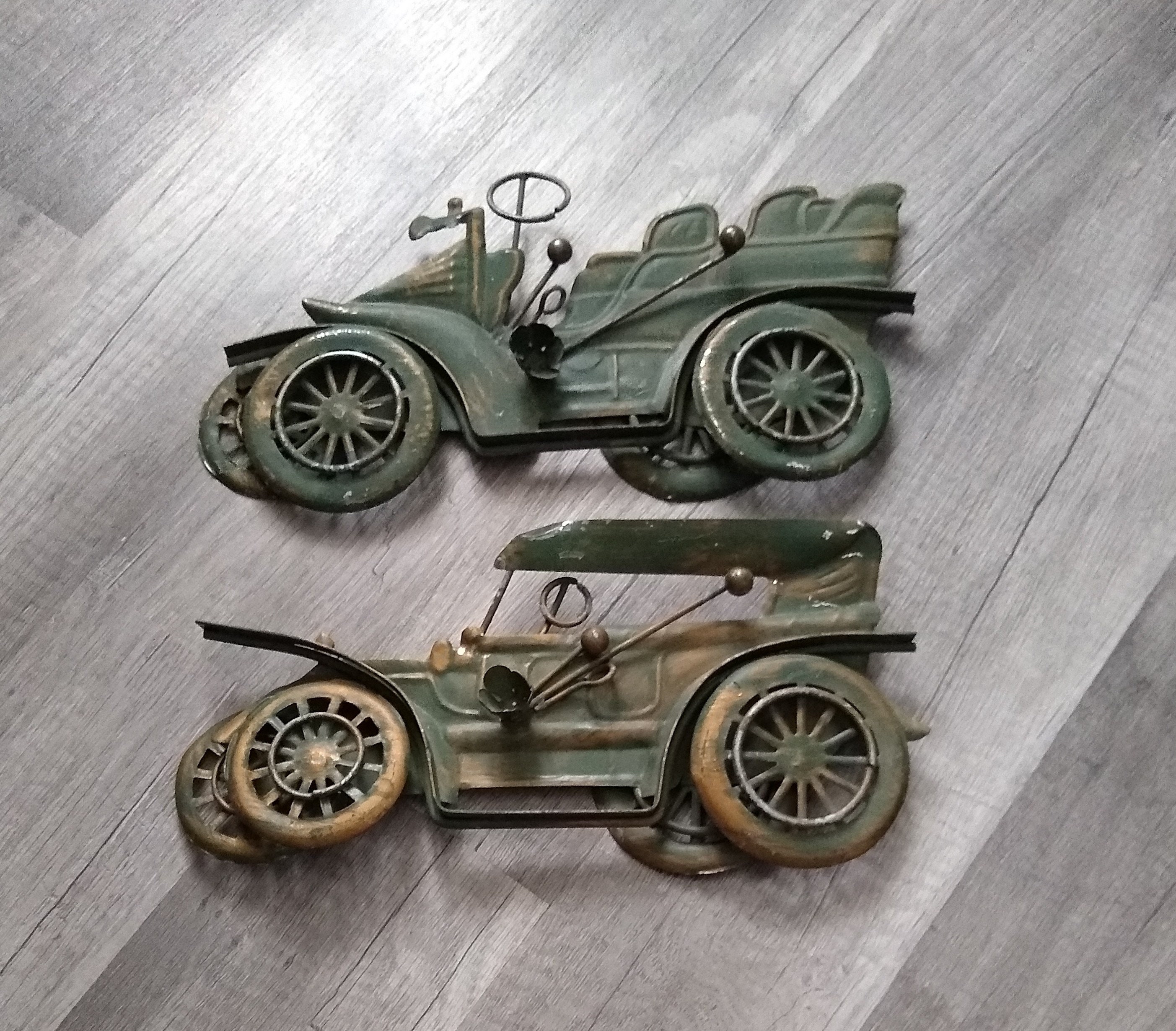 Set of 2 Tin Model T Wall Plaques - Etsy