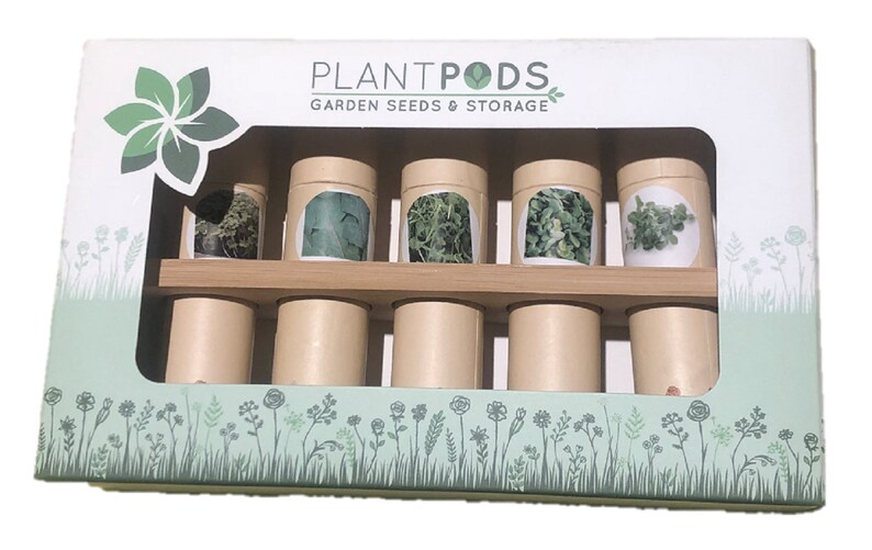 Plant Pods Vegetable Seed Gift Pack | Etsy