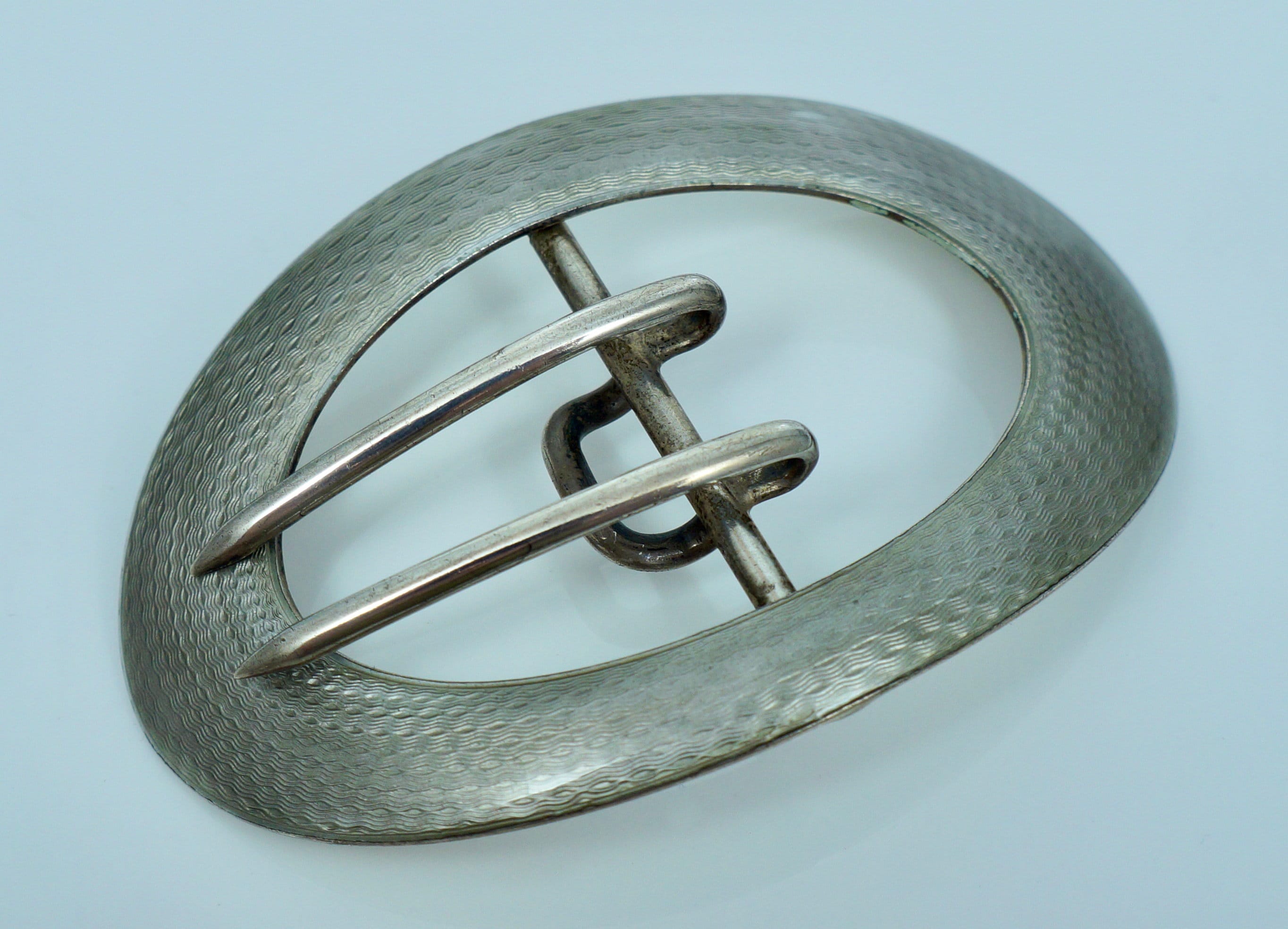 Art Nouveau William Kerr Guilloche Enamel Sterling Silver Sash Belt ...