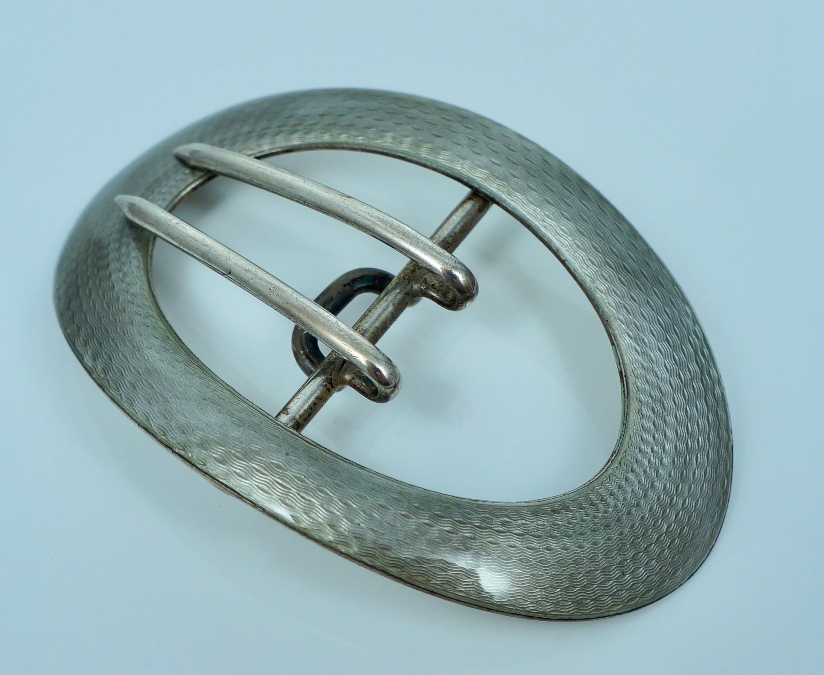 Art Nouveau William Kerr Guilloche Enamel Sterling Silver Sash Belt ...