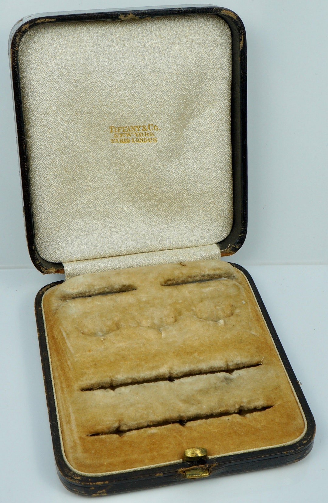 Antique Tiffany & Co Cufflink Stud Tuxedo Presentation Display Box ...