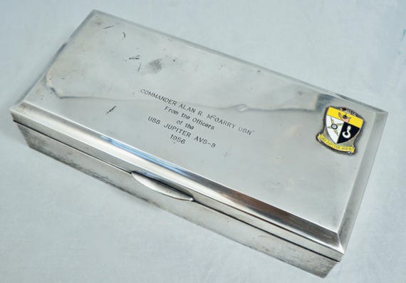 1956 USS Jupiter 950 Sterling Silver US Navy USN Awar… - Gem