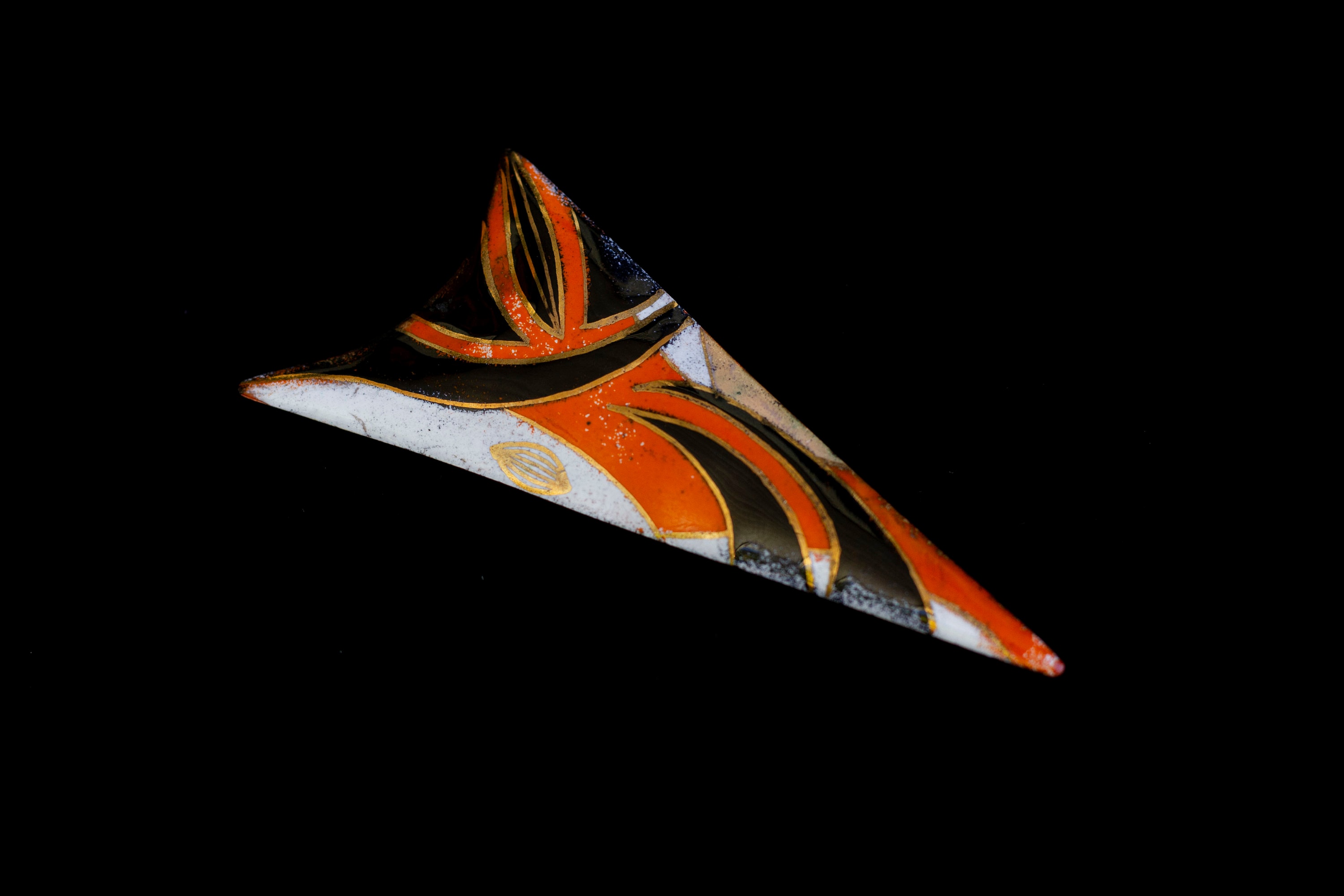 Vintage 1960s Pam Danielle St. Jean Quebec Enamel on Copper Abstract ...