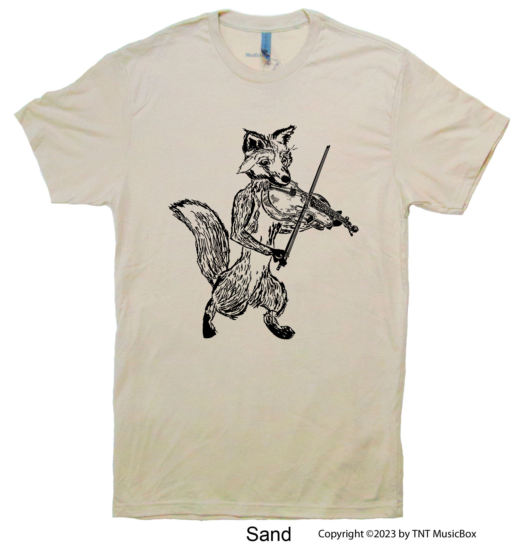 Fox Playing Violin - Etsy