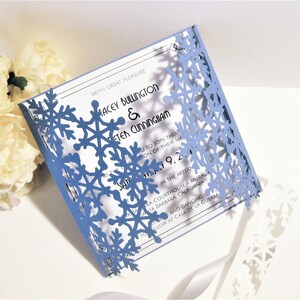 Set Winter Gate Fold Wedding Invitation 6x6 RSVP Card Envelope Vector ...