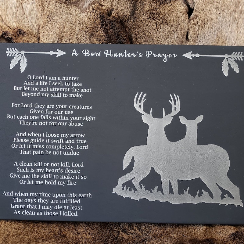 Hunters Prayer - Etsy