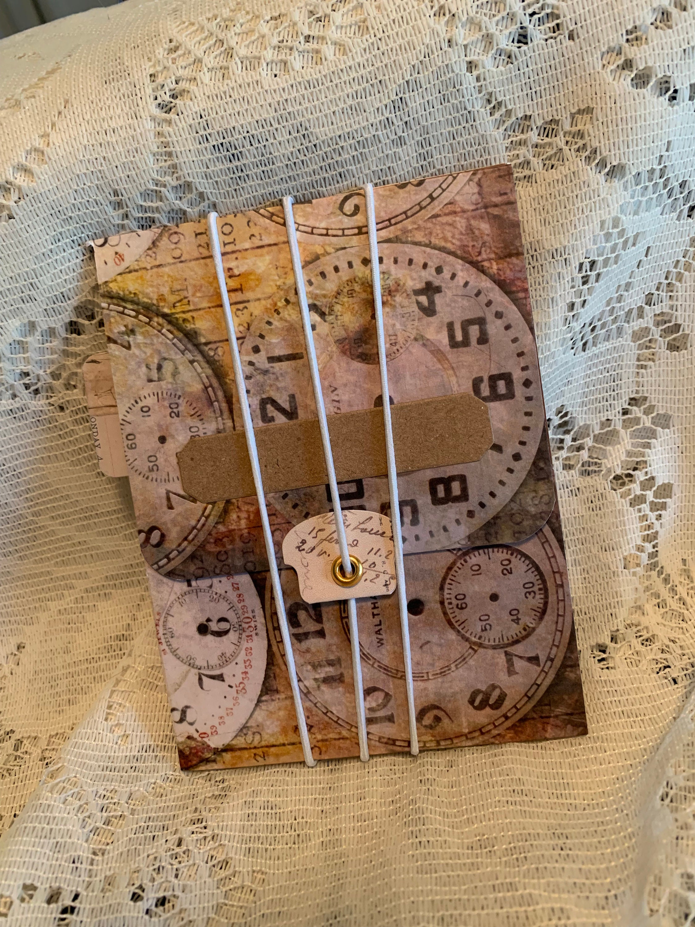 Folio Tri Fold Folio clock Faces 7 Pocket Folio - Etsy