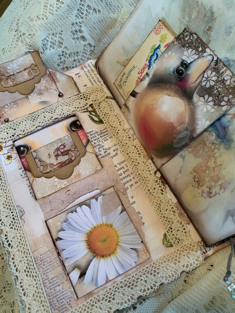 Journal Fun, Funky, Grungy Junk Journal - Etsy