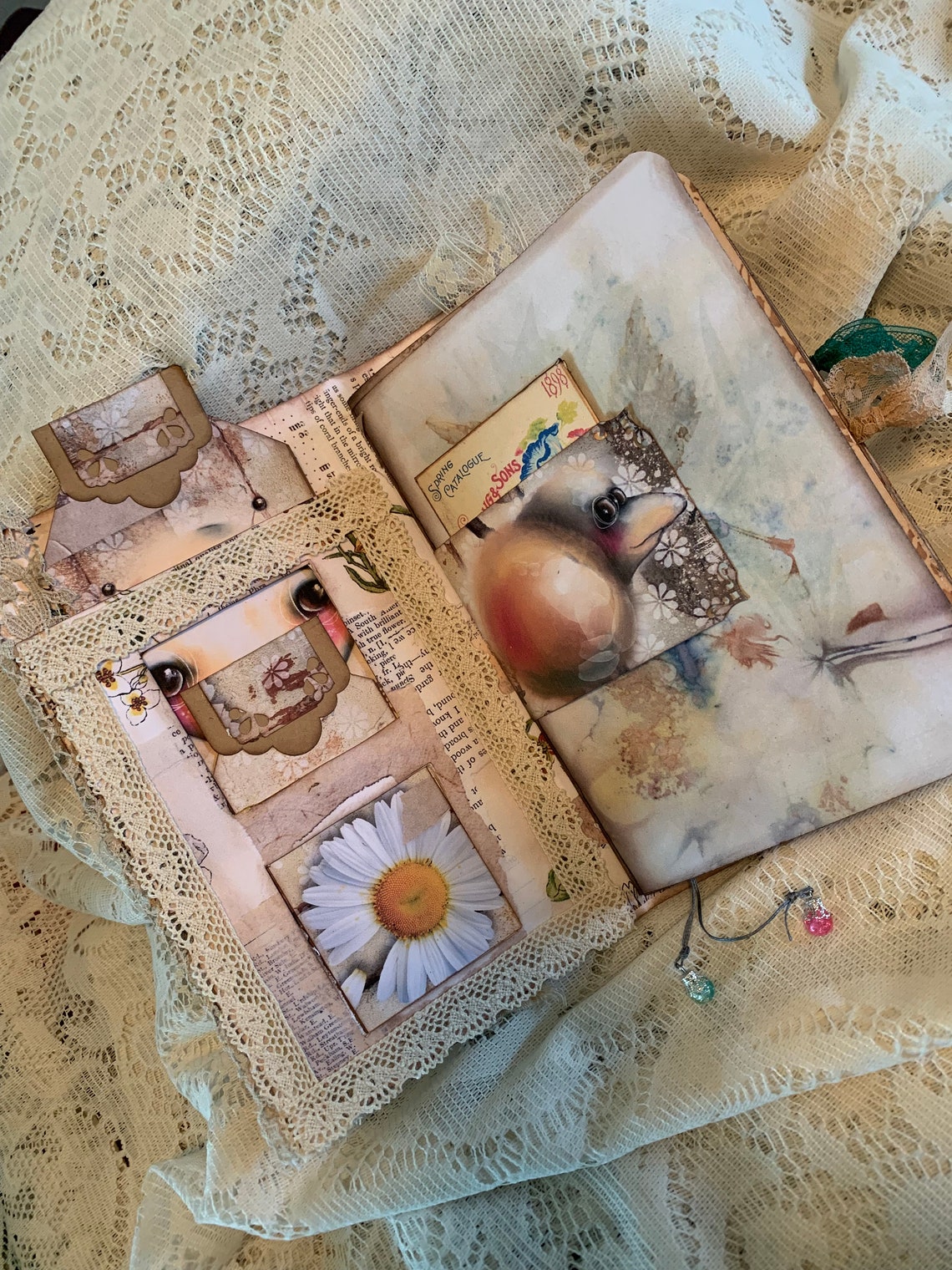 Journal Fun, Funky, Grungy Junk Journal - Etsy