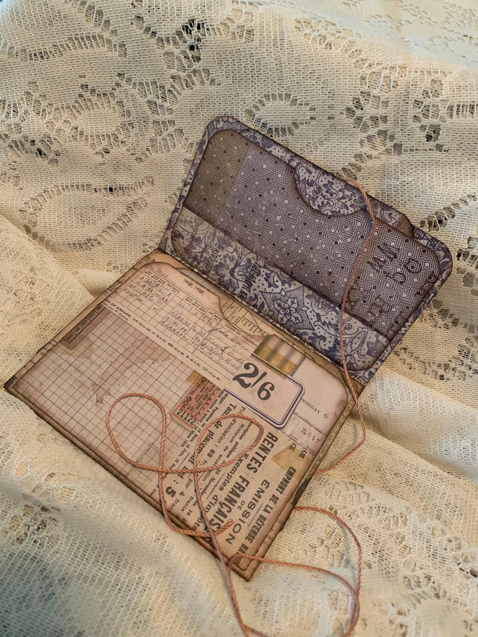 Journal Card Folio Folder 2 - Etsy