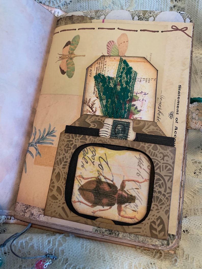 Journal Fun, Funky, Grungy Junk Journal - Etsy