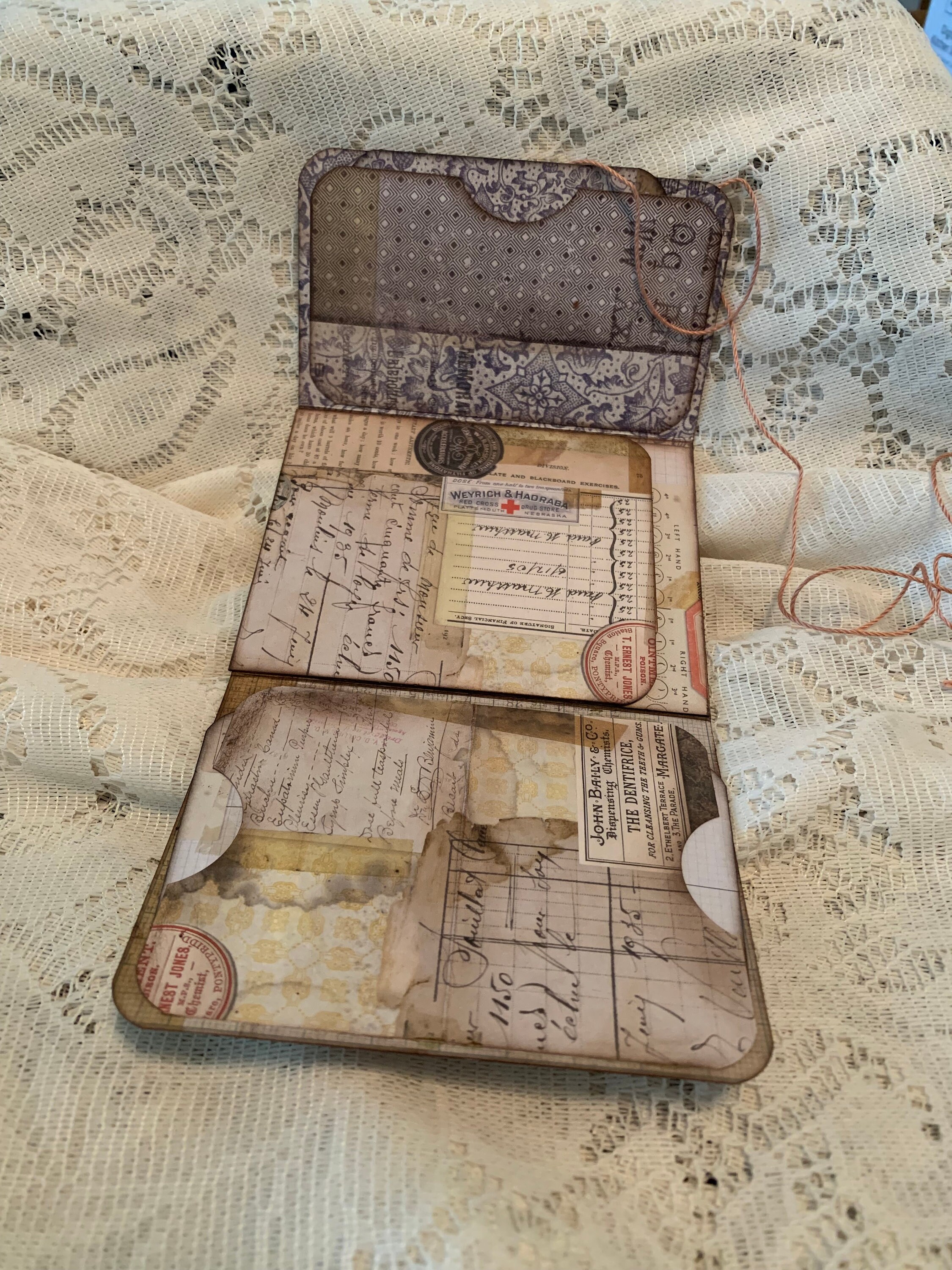 Journal Card Folio Folder 2 - Etsy