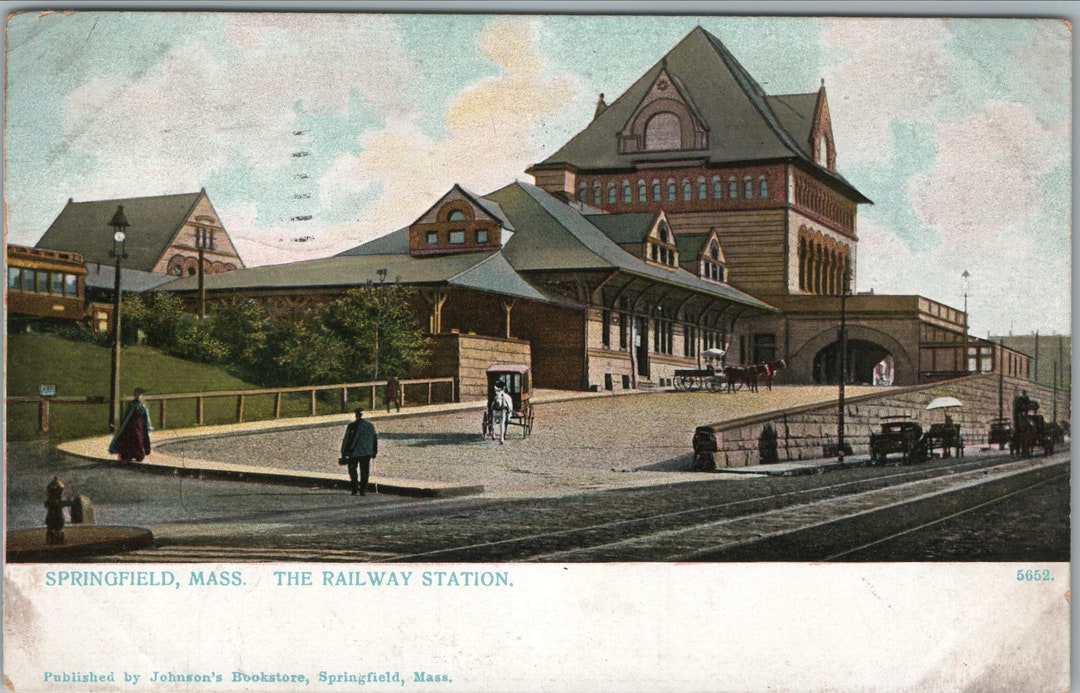 Union Train Depot Station - Springfield MA, Massachusetts - Etsy