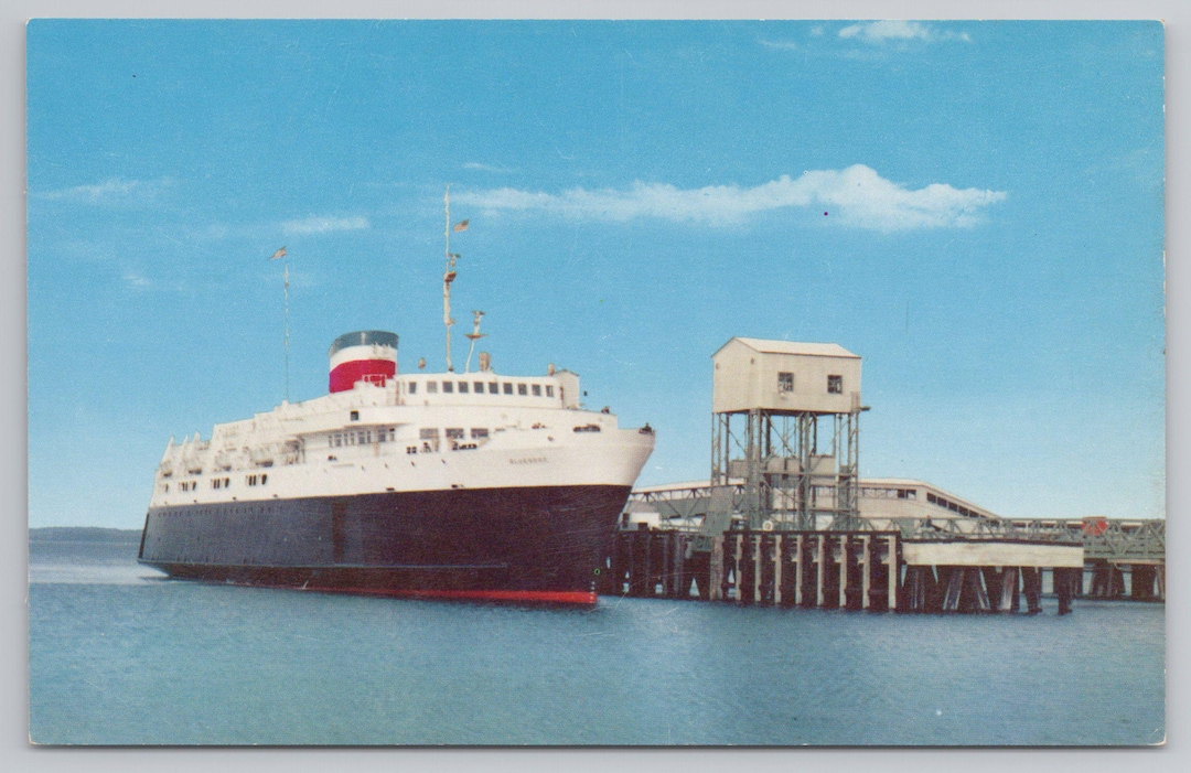 MV Bluenose Ferry Ship Docking Bar Harbor ME, Yarmouth Nova Scotia ...