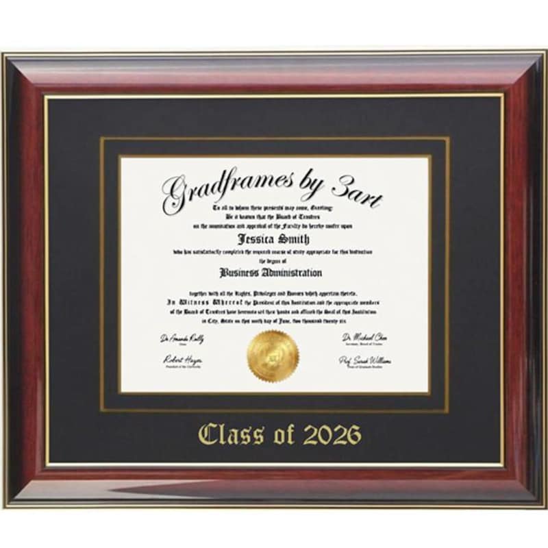Custom Tassel Diploma Frame - Etsy