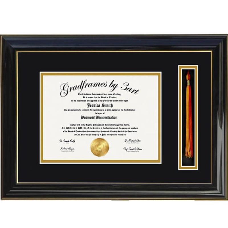 Diploma Frame 10 13 - Etsy
