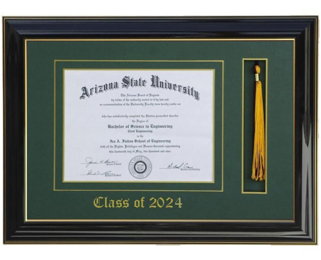 Diploma Frame With Tassel Black-g 8x6,6x8,9x7,7x9,10x8,8x18,11x8.5,8 ...
