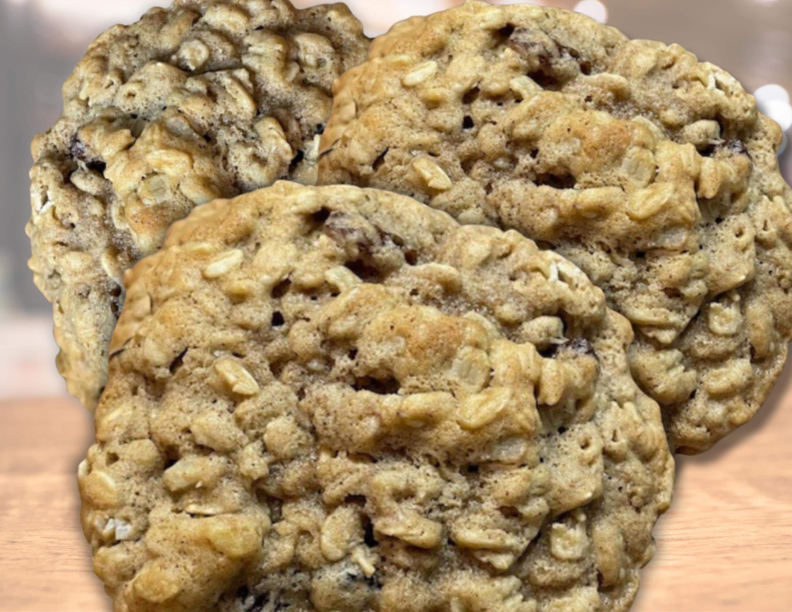Sourdough Sprouted Oatmeal Cookies, Organic Ingredients, Made-to-order ...