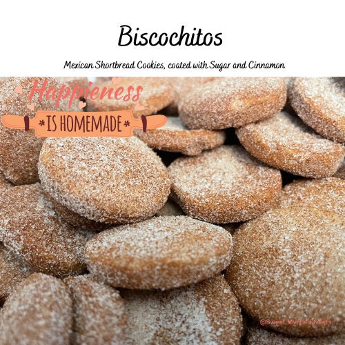 Biscochitos, Mexican Shortbread Cookies, Made-to-order, Free Priority ...